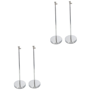 MAGICLULU 4 Pcs Desktop Flagpole Seat Table Flag Base Table Flags Stand ...