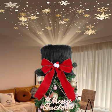 HIAGROW Christmas Tree Topper Decorations?Lighted Christmas Tree Topper ...