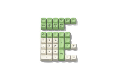 DROP The Lord of The Rings MT3 Elvish Keycap Set, PBT Hi-Profile ...