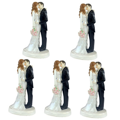 BESTOYARD 5pcs Bride and Groom Figurines and mrs Figurines Couple ...