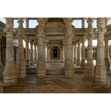 Ancient Indian Temple Backdrop 10x8ft Chaumukh Temple Old Religion ...