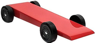 Pinewood Pro Pine Derby Car Kit with PRO Graphite - Painted and ...