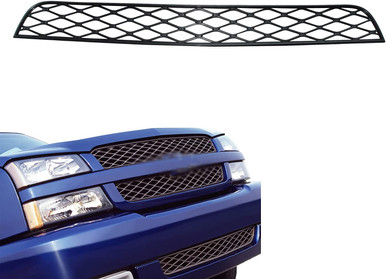 Silverado SS Front Lower Grille - Gray Plastic Front Lower Grille ...