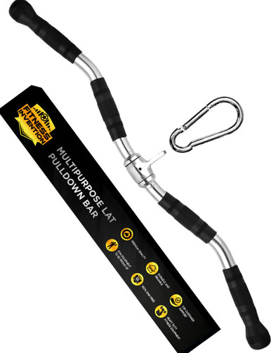 Fitness Invention LAT Pulldown Bar - LAT Bar Pull Down Attachment 30 ...