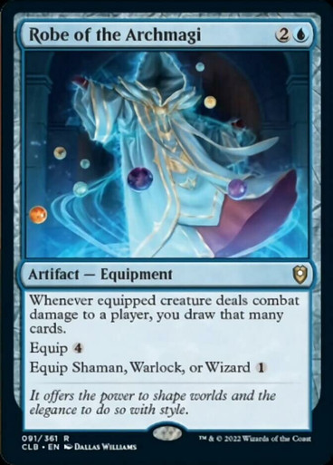 Magic: the Gathering - Robe of The Archmagi (091) - Battle for Baldur's ...