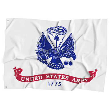 DELAYNOMORE77 US Army Stick Flag United States Army Crest 1775 Military ...