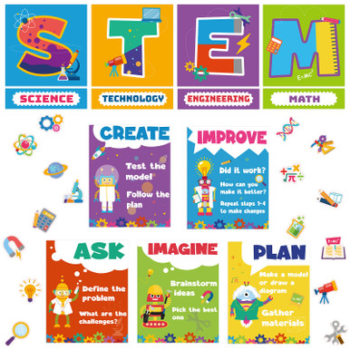 61 Pack Science Classroom Decor Science Posters Stem Classroom ...