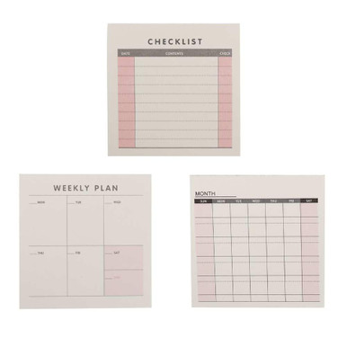 Vctitil Memo Pad Portable Notes Weekly Plan Small Notepads for Work ...