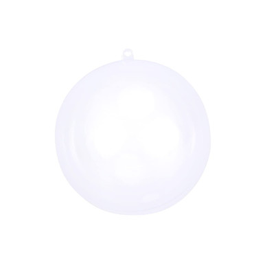 SEWACC fillable Sphere Ornament Holiday roundball Clear Fillable ...