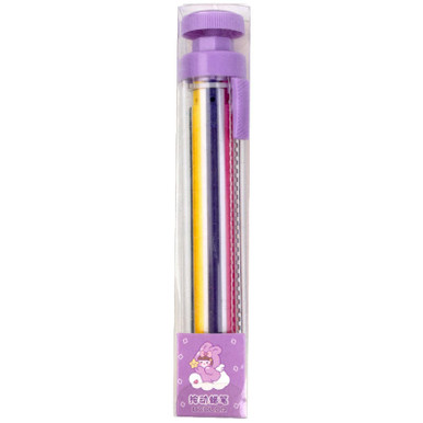 Crayons Pens, 8 in 1 Multi-Color Crayons, 8-Color Retractable Crayons ...