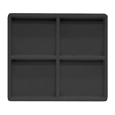 Display and Fixture Store Flocked Tray Insert-4 Compartment-Half Size ...
