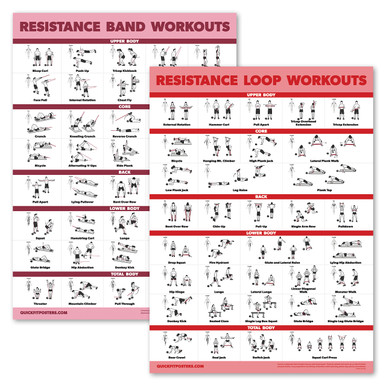 Palace Learning 2 Pack - Resistance Bands and Resistance Loops Workout ...