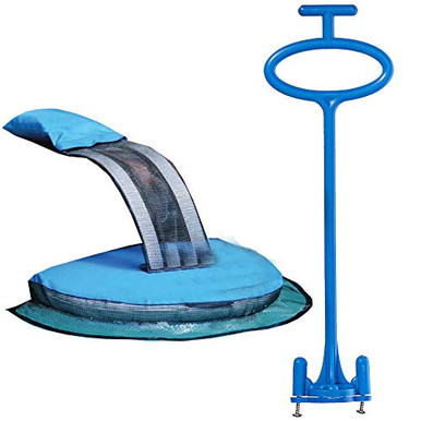 Frog Log Swimming Pool Floating Critter Escape Ramp + Skimmer Angel ...