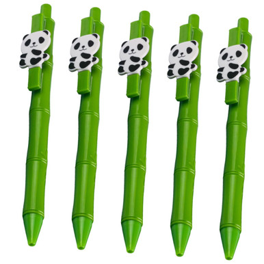 NUOBESTY 5Pcs panda pen scrapbooking gel pens panda gel pens novelty ...