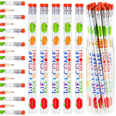Queepe Welcome Back To School Pencils First Day of School Pencils ...
