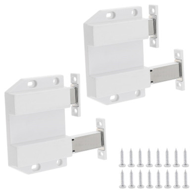 HOJLKLD Magnetic Push Latch, Double Push to Open Door Latches, 2 Pack ...