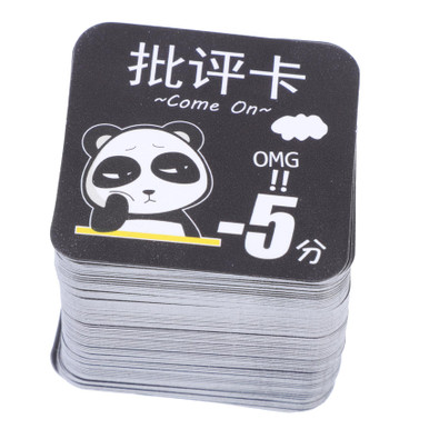 STOBOK 100 Sheets Points Card Garnish Tools Note Cards Appreciation ...