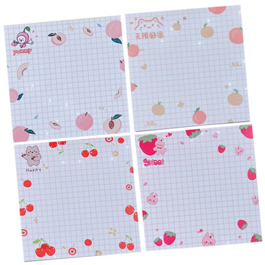 NUOBESTY 4 Animal Stickers Notepad Note pad Lovely Note Stickers self ...