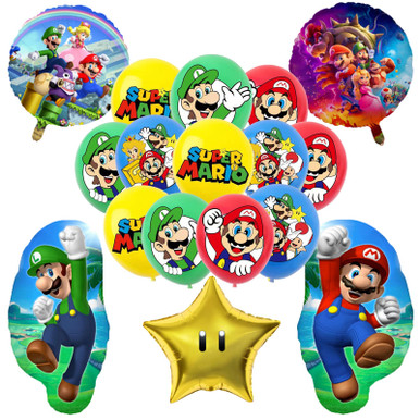 26 Pack Mario Party Balloon, Mario Party Balloon Decorations For Mario ...