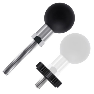 iSaddle Mount Base with M6 Hole Hex Post and 1" Ball Adapter Compatible ...