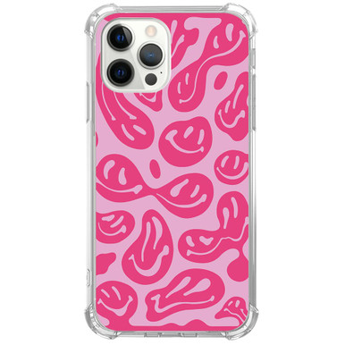 Dohakemuny Pink Melting Smile Face Case Compatible with iPhone 11 Pro ...