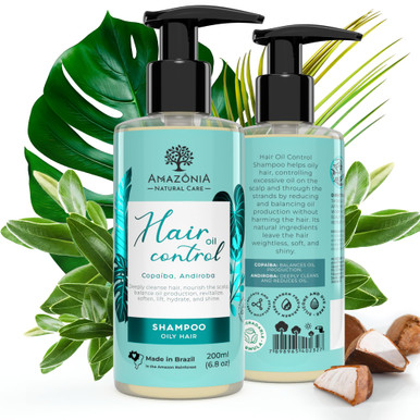 All Natural Hair Oil Control Shampoo for Oily Hair Women & Men ...
