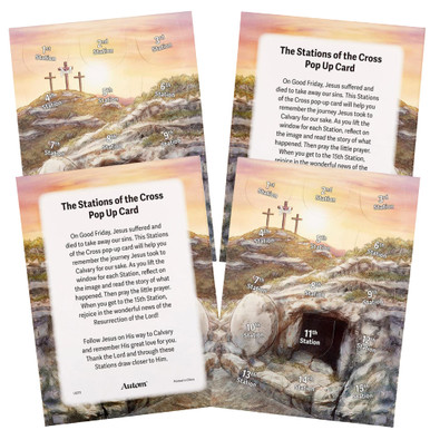 Trinity Church Supply Easter Prayer Cards, Stations of the Cross Flip ...