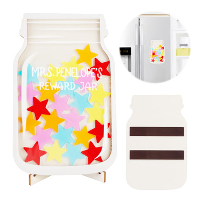 Stars Reward Jar, Magnetic Reward Jar for Classroom Board, Classroom ...