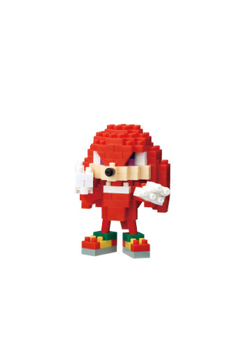 nanoblock - Knuckles [Sonic The Hedgehog], Character Collection Series Building Kit, NBCC084 ...