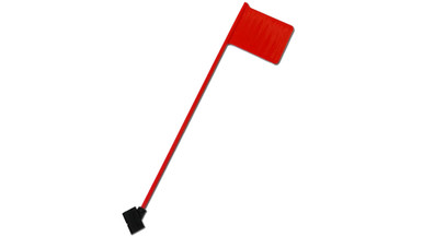 Tall Plastic 11in. Red Alert Office Flag Up Down Function Do Not ...