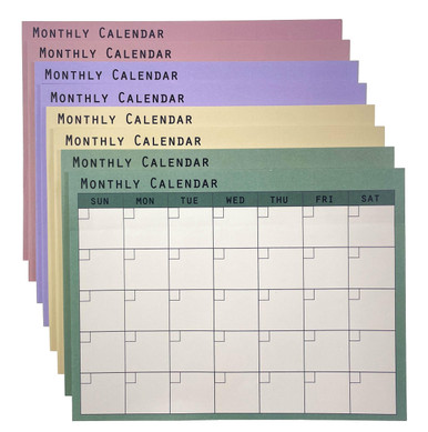 Large Sticky Notes 6x8in, Calendar Planner Note Pads, to Do List Sticky ...