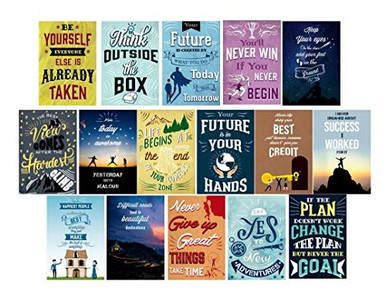 Motivational Posters for Classroom | Inspirational Wall Art for ...