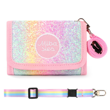 mibasies Kids Wallet for Girls age 3-8, Trifold Wallet for Girls Gifts ...