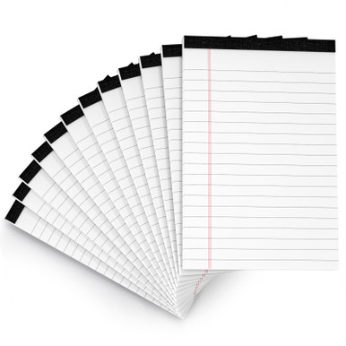 12 Pack Notepads 4x6 College Ruled Lined Note Pads 4x6" Small Writing ...