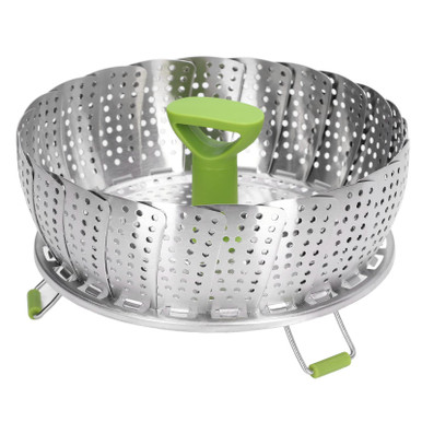 Steamer Basket, Multipurpose Stainless Steel Vegetable Steamer Basket ...