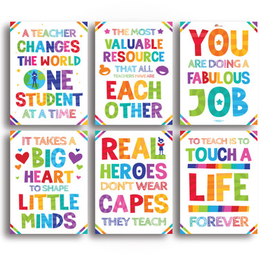 Sproutbrite Teacher Appreciation Must Have Posters for Classroom School ...