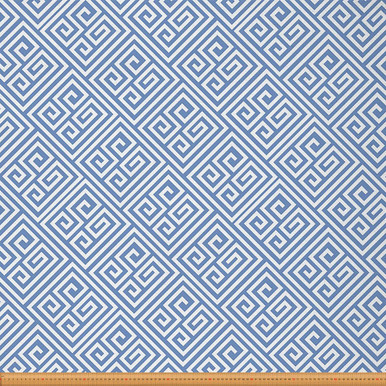 Feelyou Geometric Upholstery Fabric for Chairs, Geometry Greek Key ...