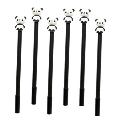 LALAFINA 12 Pcs Gel Pen Stationery Pen Panda Design Pens Signing Pen ...