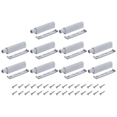 uxcell D2 Non-Magnetic Push Latches, 10Pcs Push to Open Door Latch, Non ...
