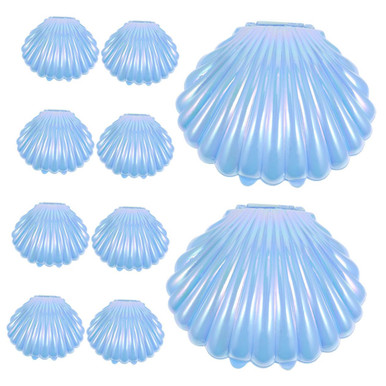 Abaodam 10pcs Boxes Candy Box Seashell Jewelry Holder Candy Table ...