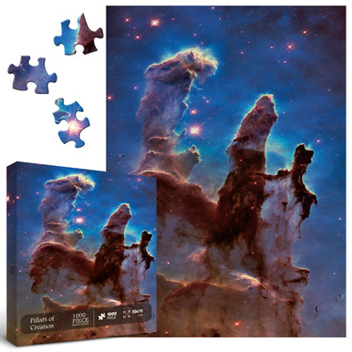 Space Puzzle 1000 Pieces Adult, Solar System Galaxy Puzzle for Adult ...