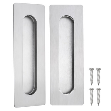 Cozy Tower 7 Inch Recessed Flush Finger Pulls Pocket Door Sliding Door ...