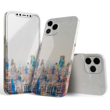 DesignSkinz Full Body Skin Decal Wrap Kit Compatible with iPhone 15 Pro ...