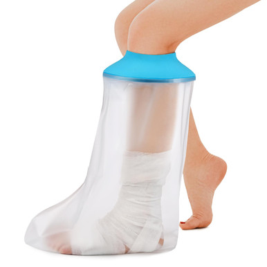 Waterproof Cast Covers for Shower Leg,Adult leg Protection to Wounds ...