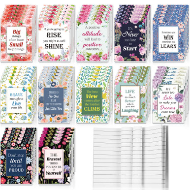 60 Pack Inspirational Notepads Mini Motivational Notebooks Small Pocket ...