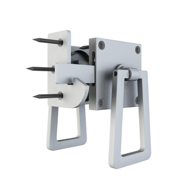 JUBEST Self Locking Gate Latch, Heavy Duty Double Side Gate Latches ...