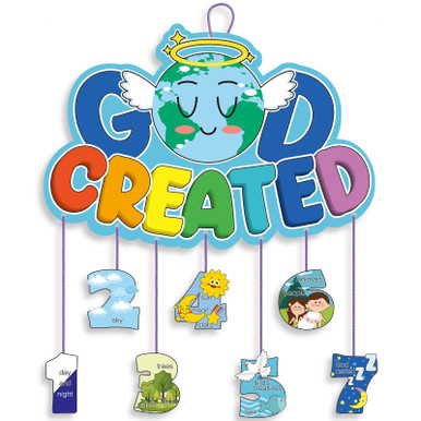 Yeaqee 30 Sets 7 Days of Creation Sunday School Crafts for Kids Make ...