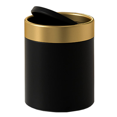 JILLICK Small Trash Can with Lid, Mini Desk Trash Can, 1.5 Liter / 0.4 ...