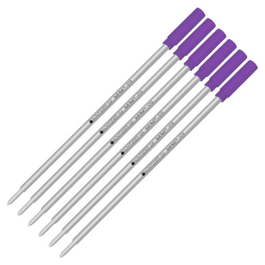 6 Pack - Purple Monteverde Soft Roll Ballpoint for Cross Ballpoint Pens ...