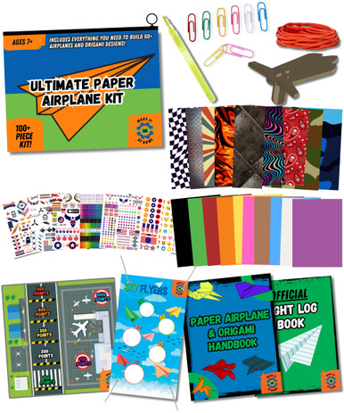 Make It At Home Ultimate Paper Airplane Kit - Airplane Games ...